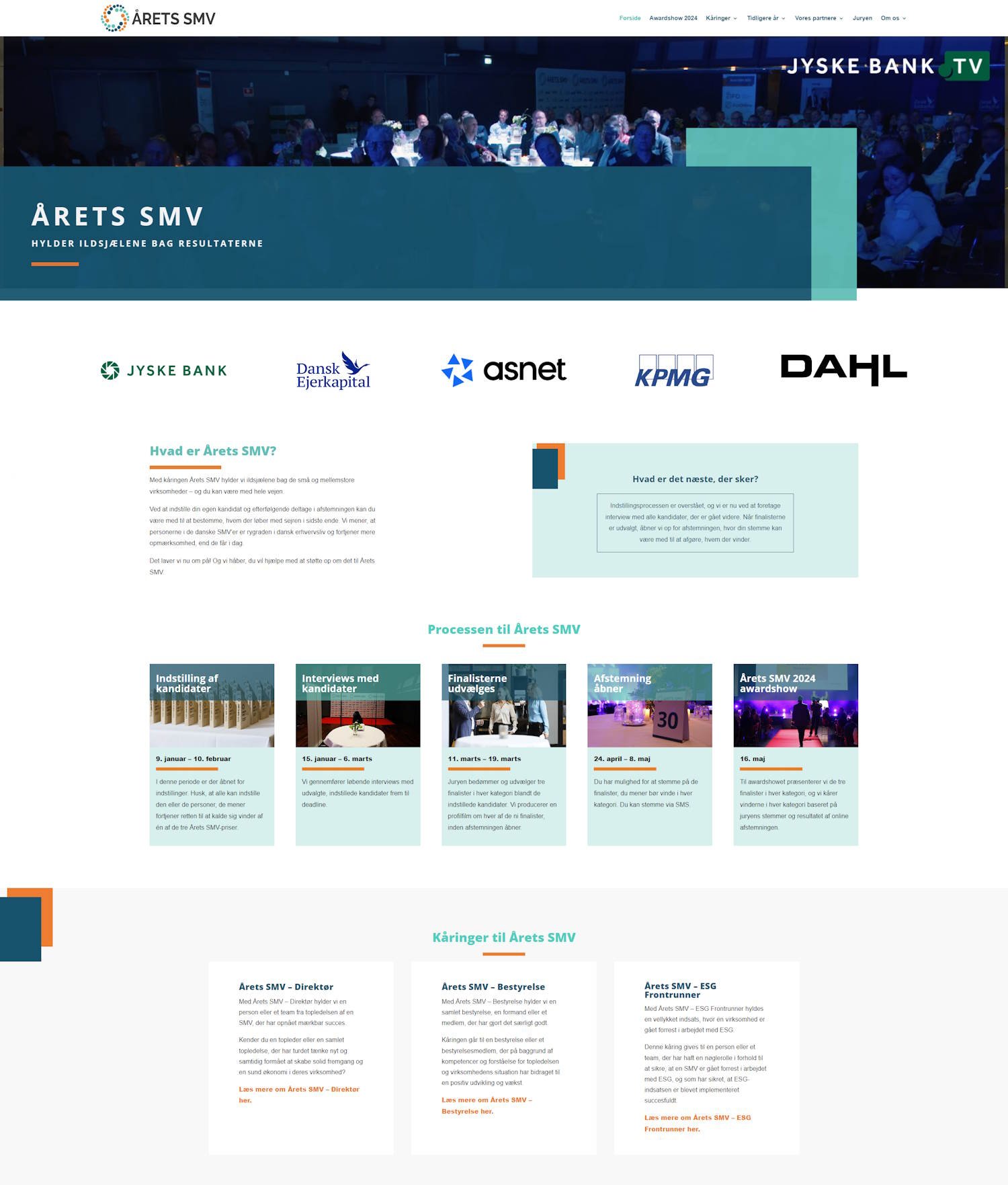 Case: Årets SMVs WordPress-website taler flydende sammen med HubSpot